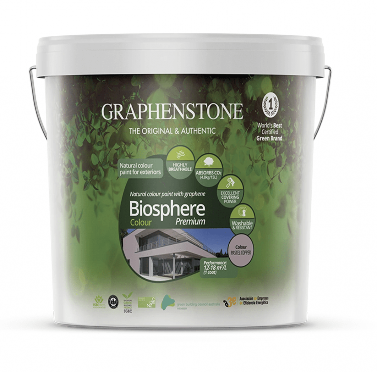 Natural Wall Paint - Interior Coloured Emulsion - GCS Interior Eco ...