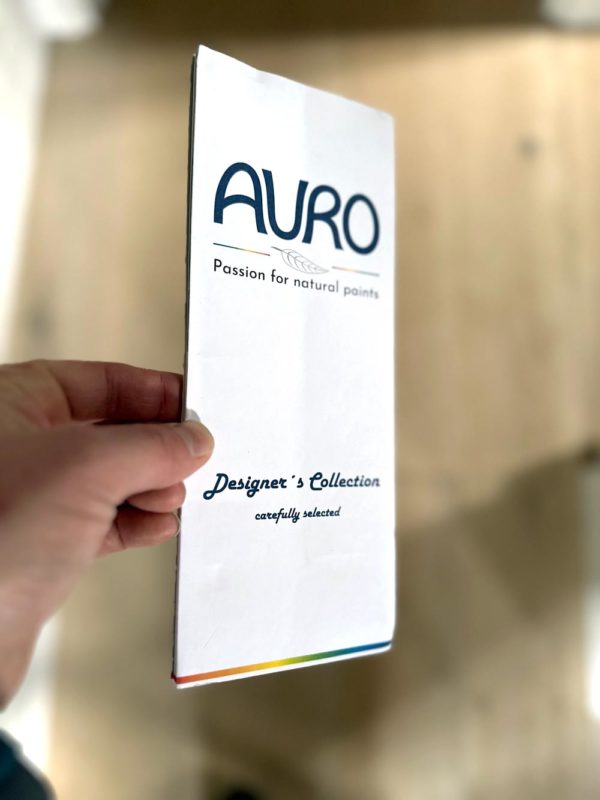 Natural Paint Colour Chart Swatches Card - AURO Paints (FREE) - The ...